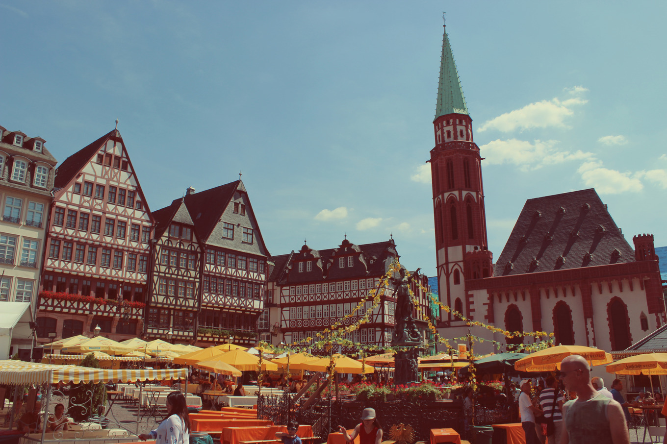 Festival on roemer germany containing frankfurt, germany, and main, an ...