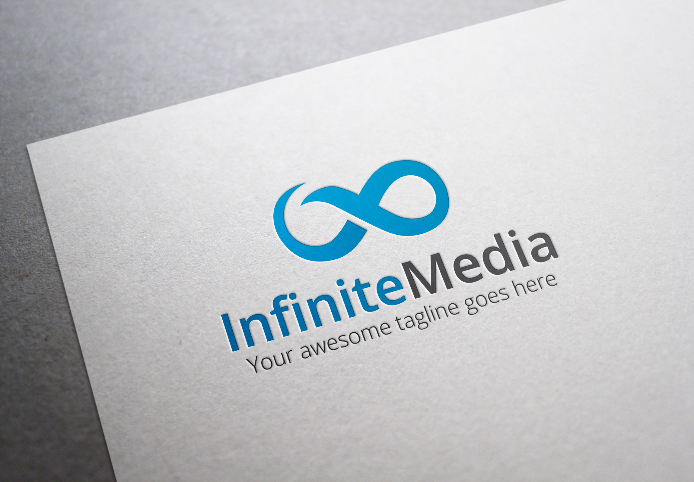 Infinite Media Logo, a Branding & Logo Template by XpertgraphicD