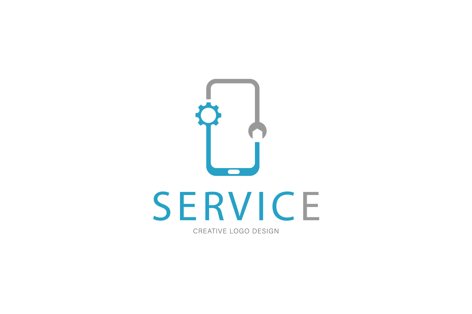 service mobile logo, a Branding & Logo Template by Logocreative ...
