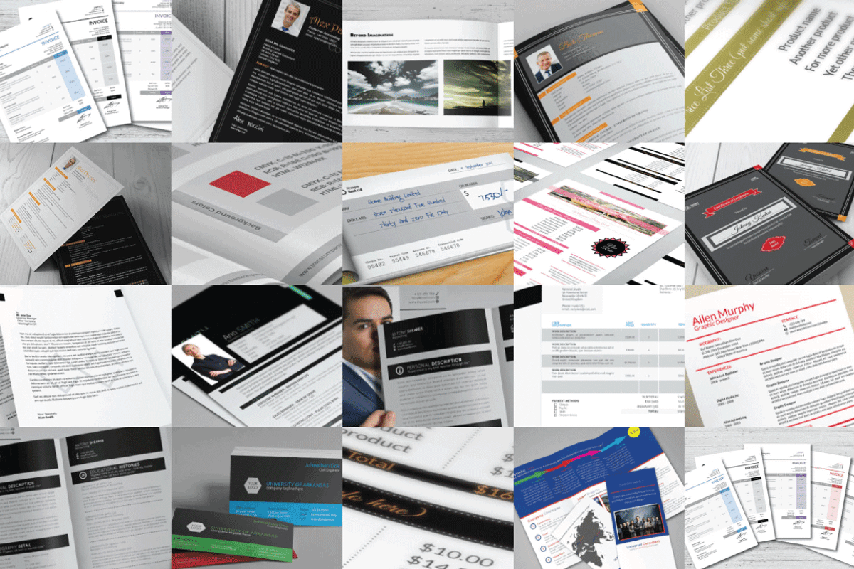 Editorial Templates Mega Bundle, a Templates & Theme by voryu