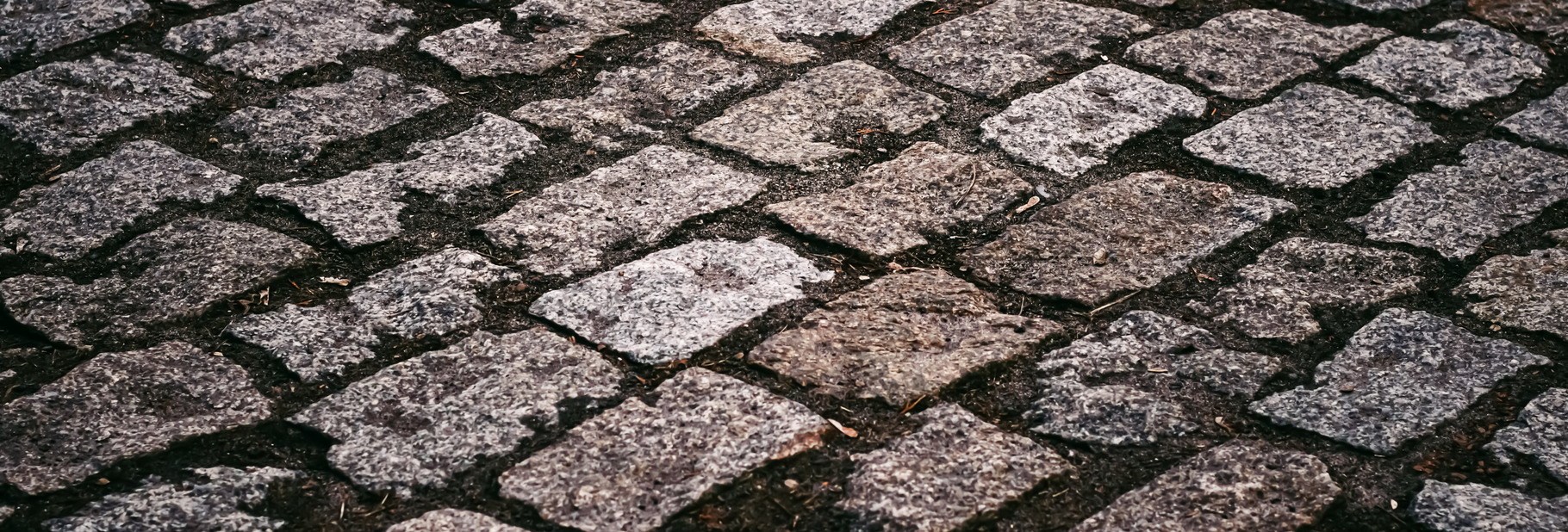 Stone pavement texture, old town street road background, a Background ...