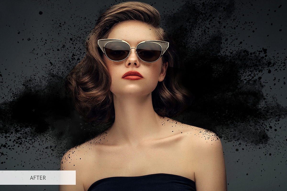 Color Powder Overlays Photoshop, a Plug-in Add-On by FixThePhoto