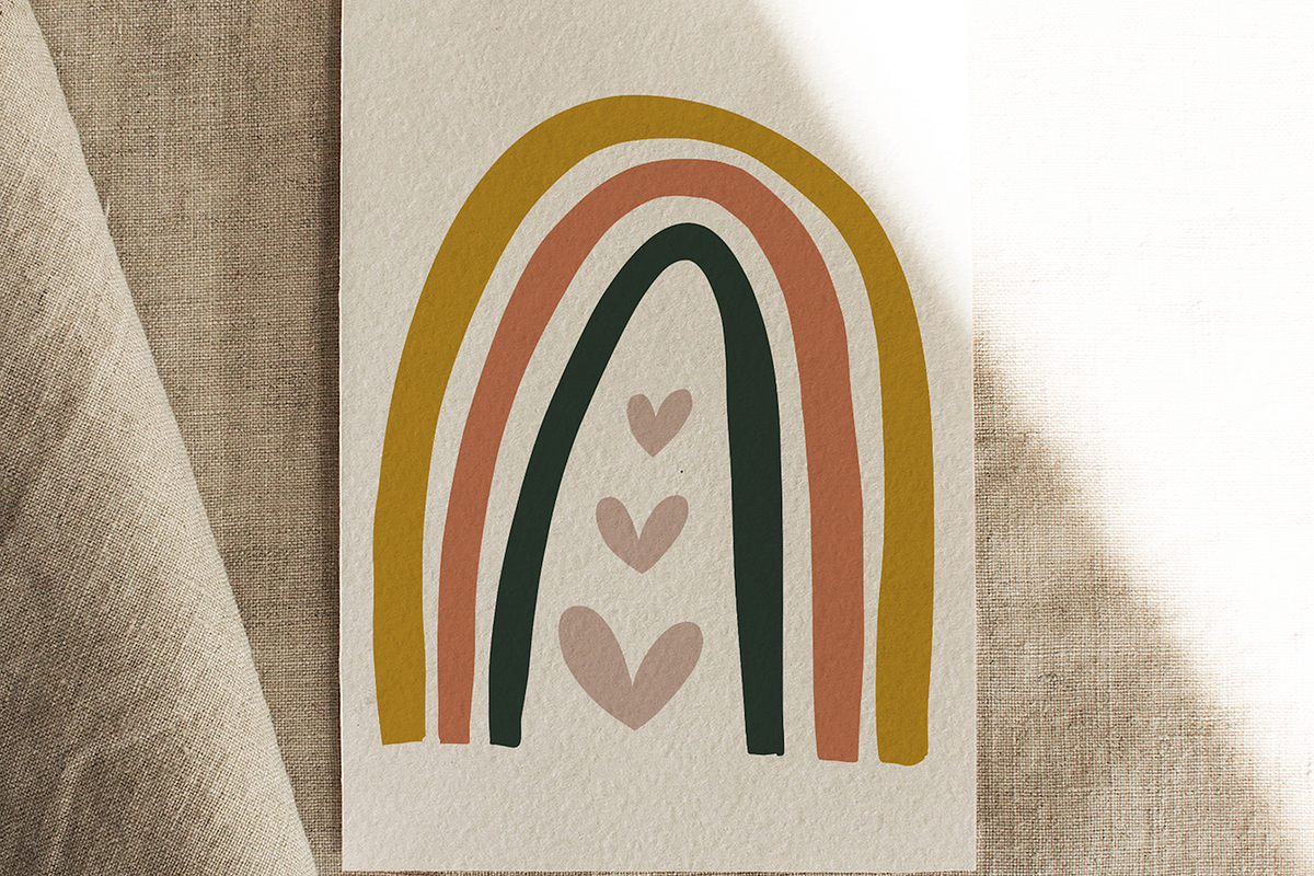 Little Rainbows - Illustrations, an Illustration by KA Designs
