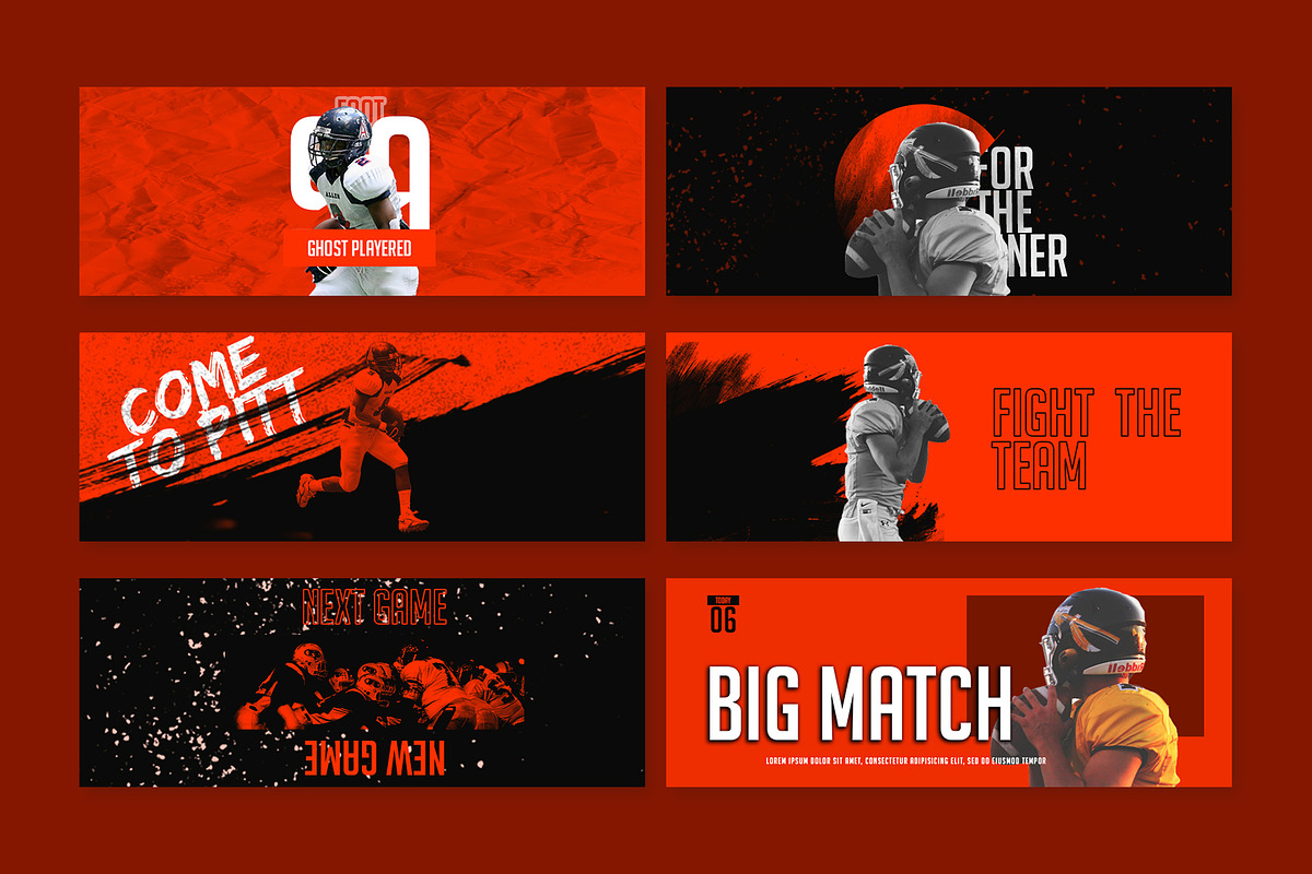 Sport Facebook Cover Templates, a Social Media Template by Azruca