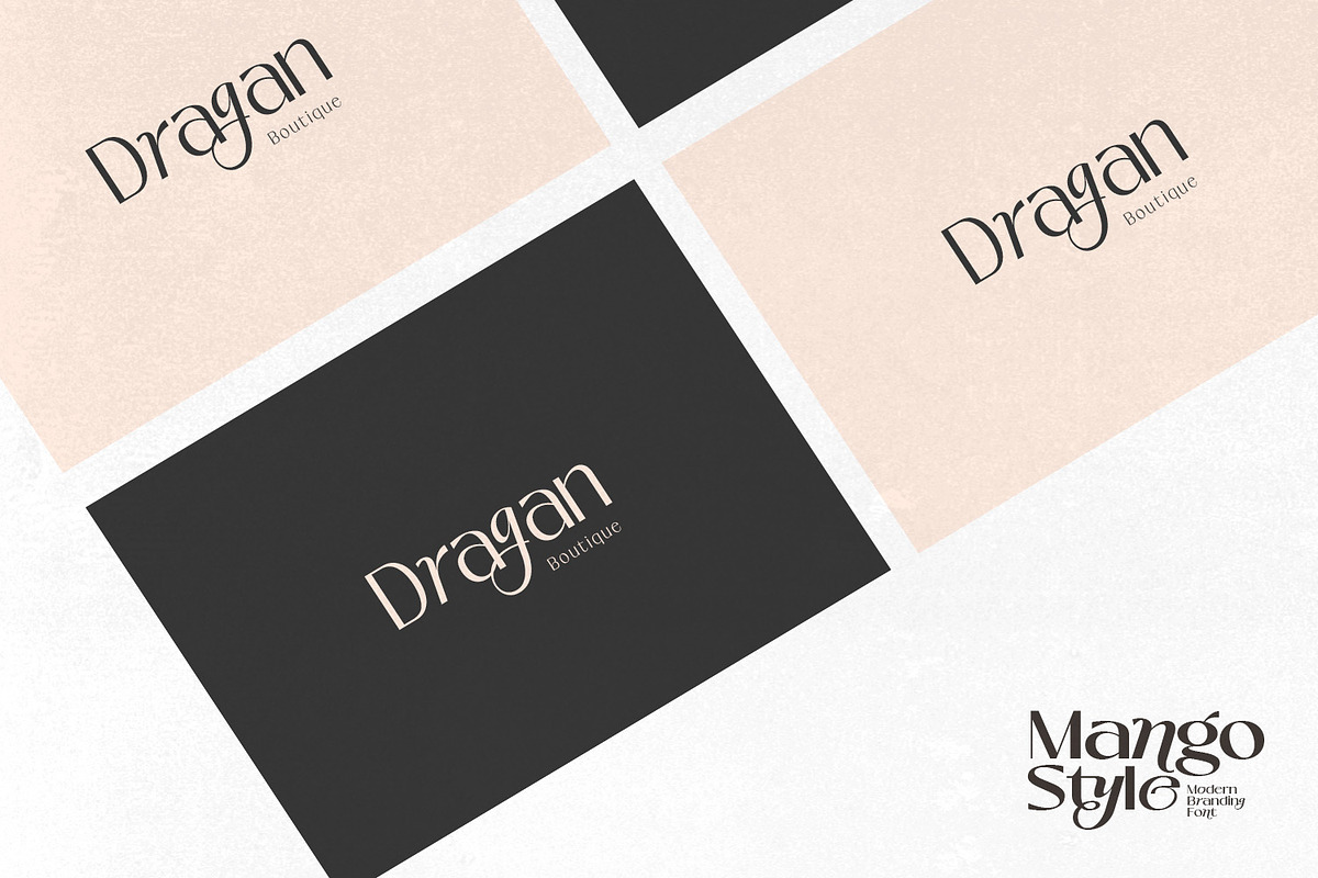 Mango Style - Modern Branding Font, a Font by creativemedialab