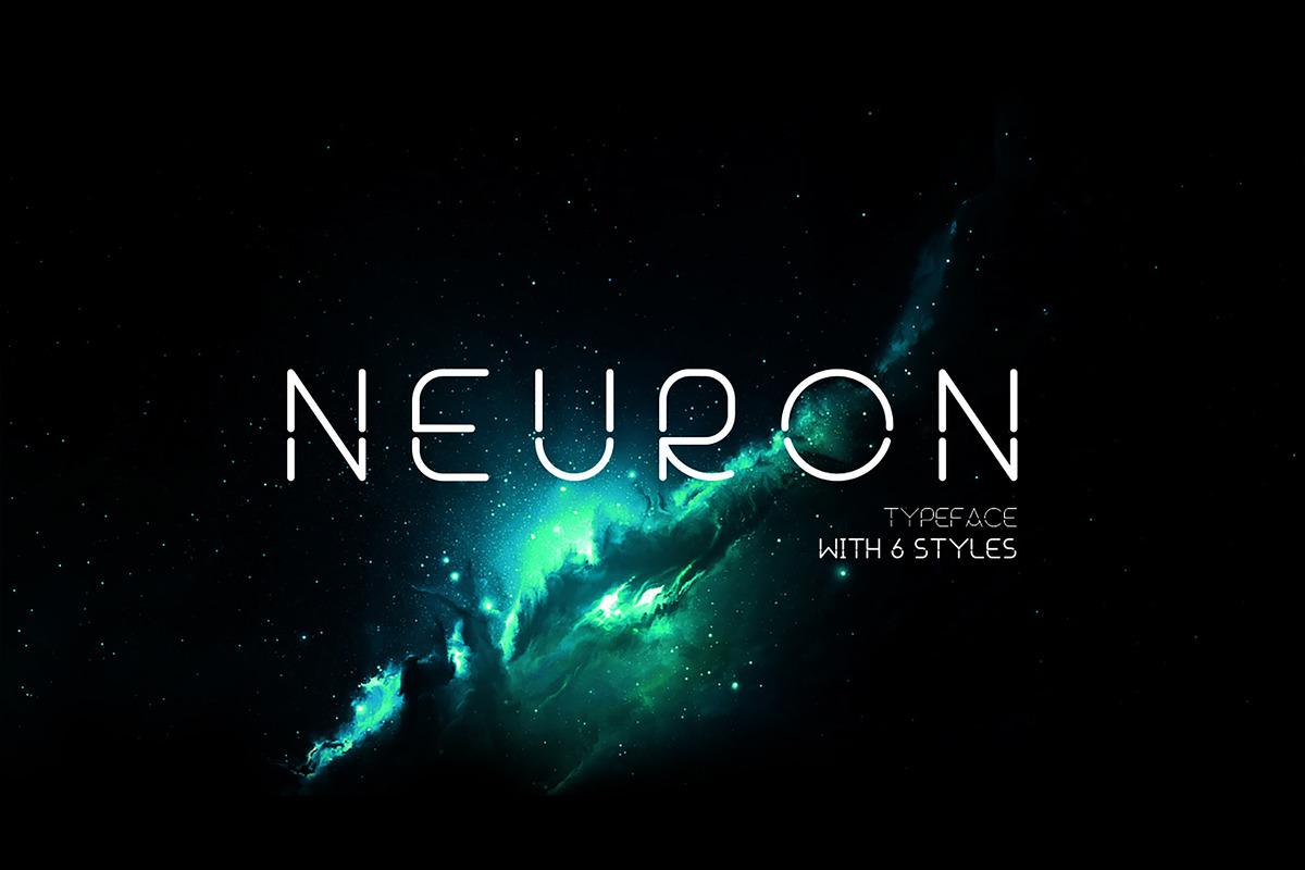 Neuron - Spatial Typeface