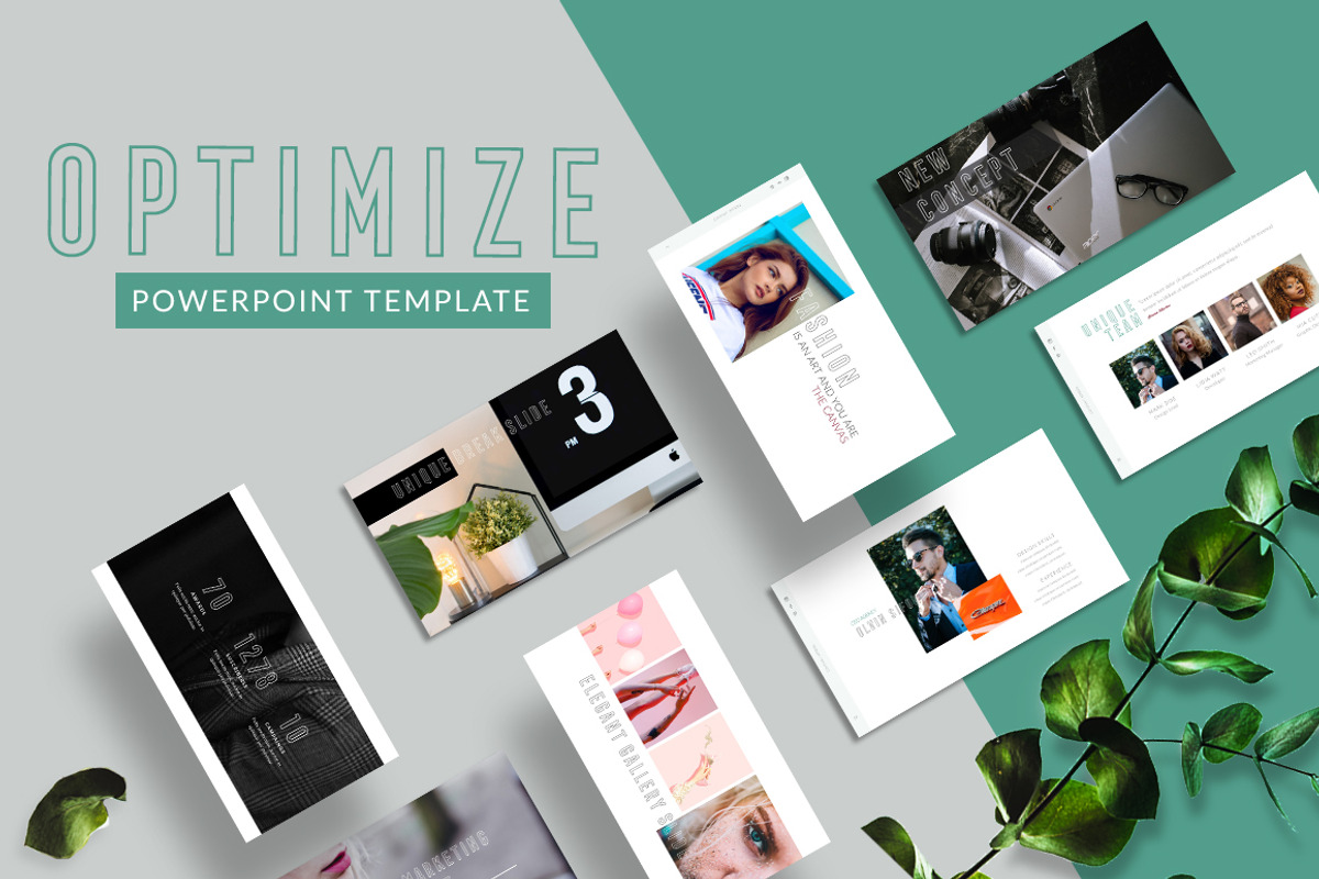 Optimize | Powerpoint Template, a Presentation Template by Zacomic Studios