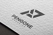 Letter P Triangle Logo, a Branding & Logo Template by CAIRON CREATIVESTUDIO