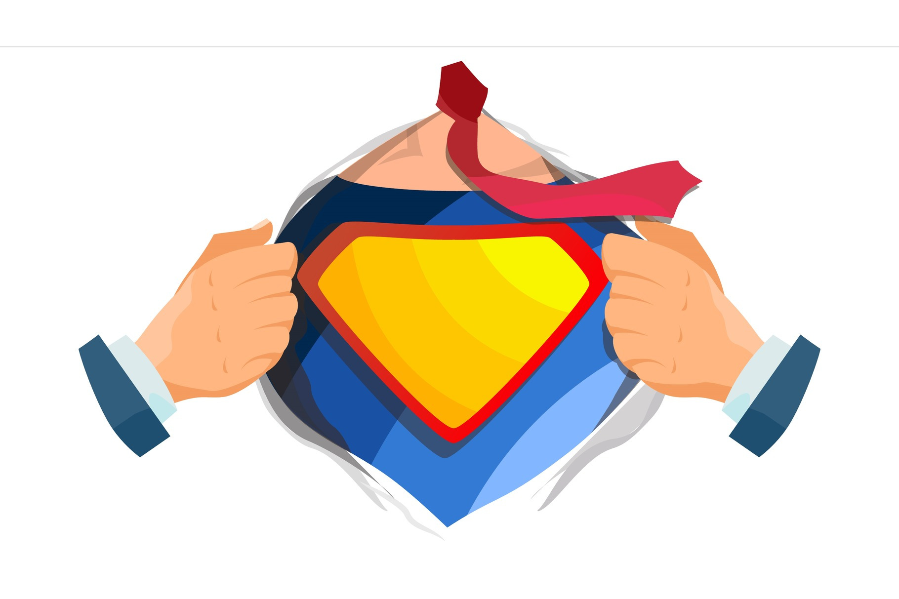 Superhero Sign Vector. Super Hero, a Decorative Illustration by pikepicture