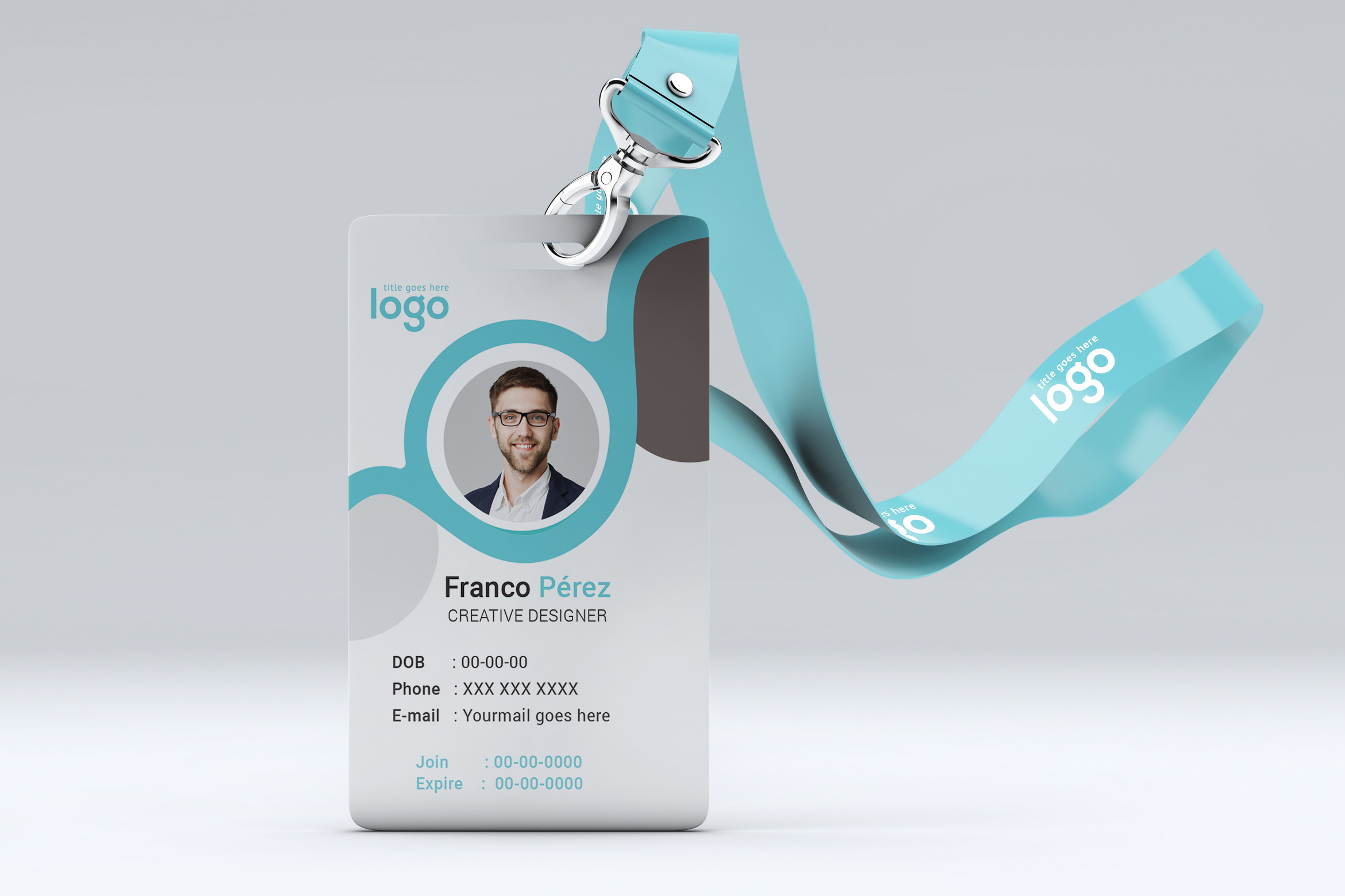 Creative Id Card for Office, a Stationery Template by ZAAS