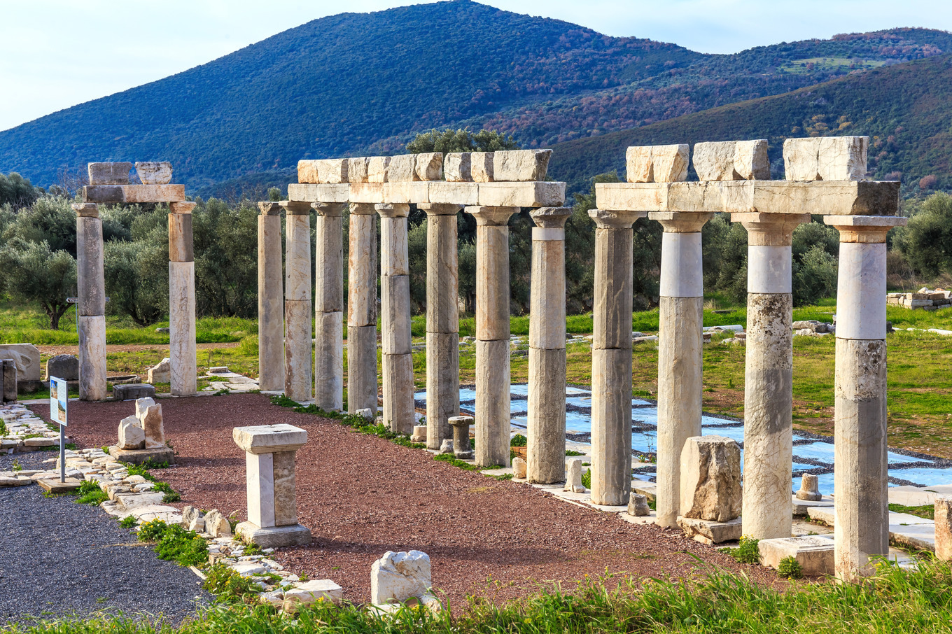 Ruins in ancient messina greece featuring ancient, greece, and ...