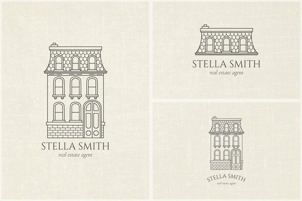 Premade Logo Set, a Branding & Logo Template by NatalieArtShop