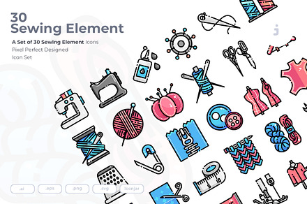 30 Animal Avatar Icon set, an Outline Icon by Just Icon