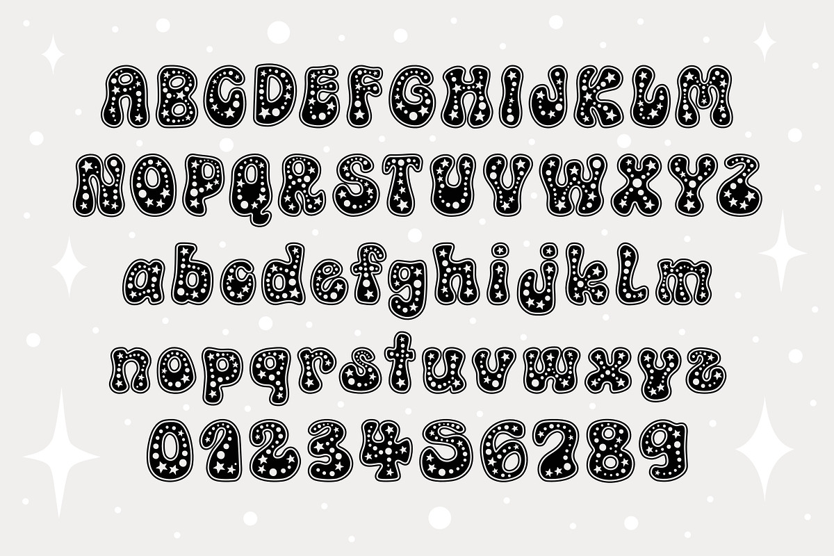 Magic Dream Letters PNG SVG