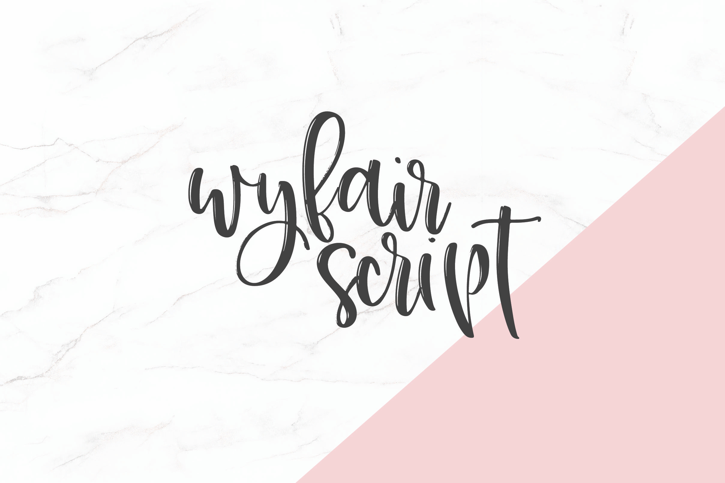 Wyfair Script, a Script Font by OnTheSpotStudio