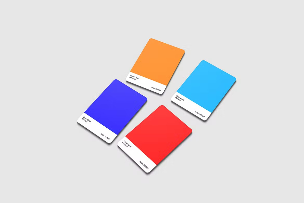 Variant Color Card Mockup
