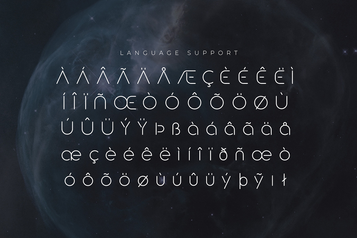 Supernova - Futuristic Display Font, a Font by Aurora Graphics ...