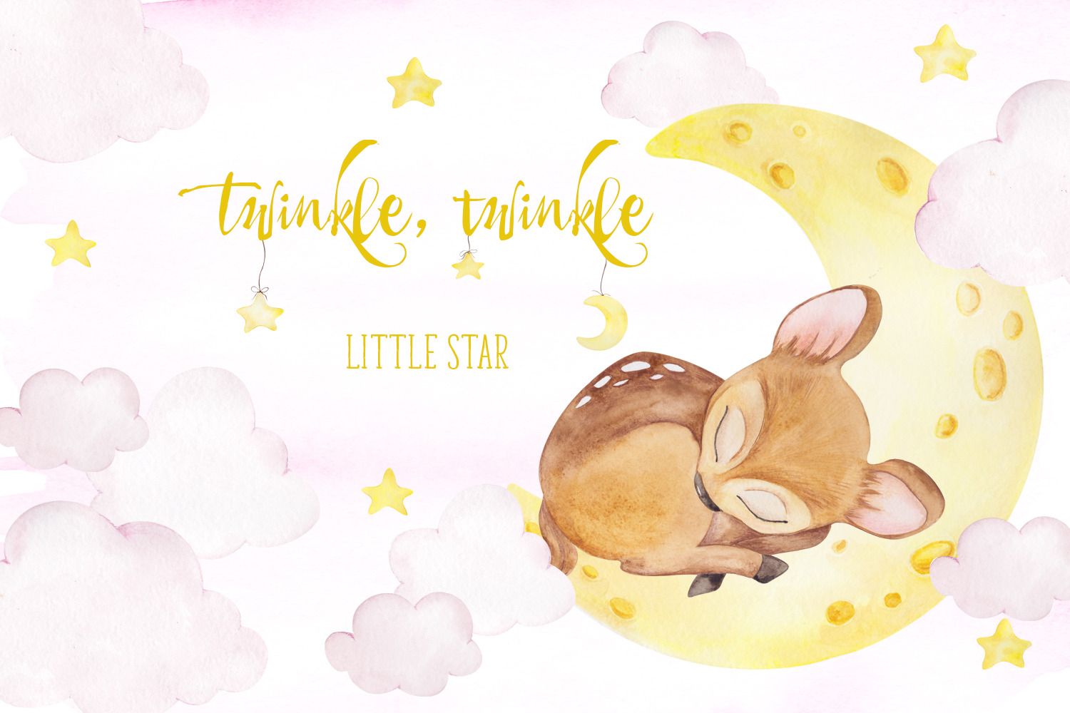 Twinkle, twinkle little star, an Illustration by ma_i_vi