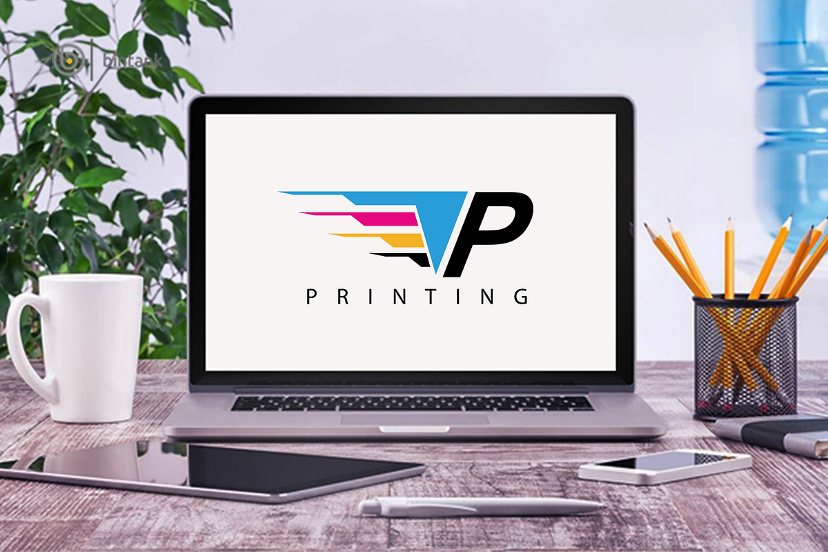 Fast Printing - P Letter Logo, a Branding & Logo Template by Bintank Studio