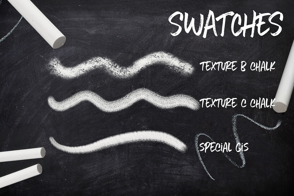 Chalk bundle for Procreate, a Brush Add-On by Eliza Moreno Illustration