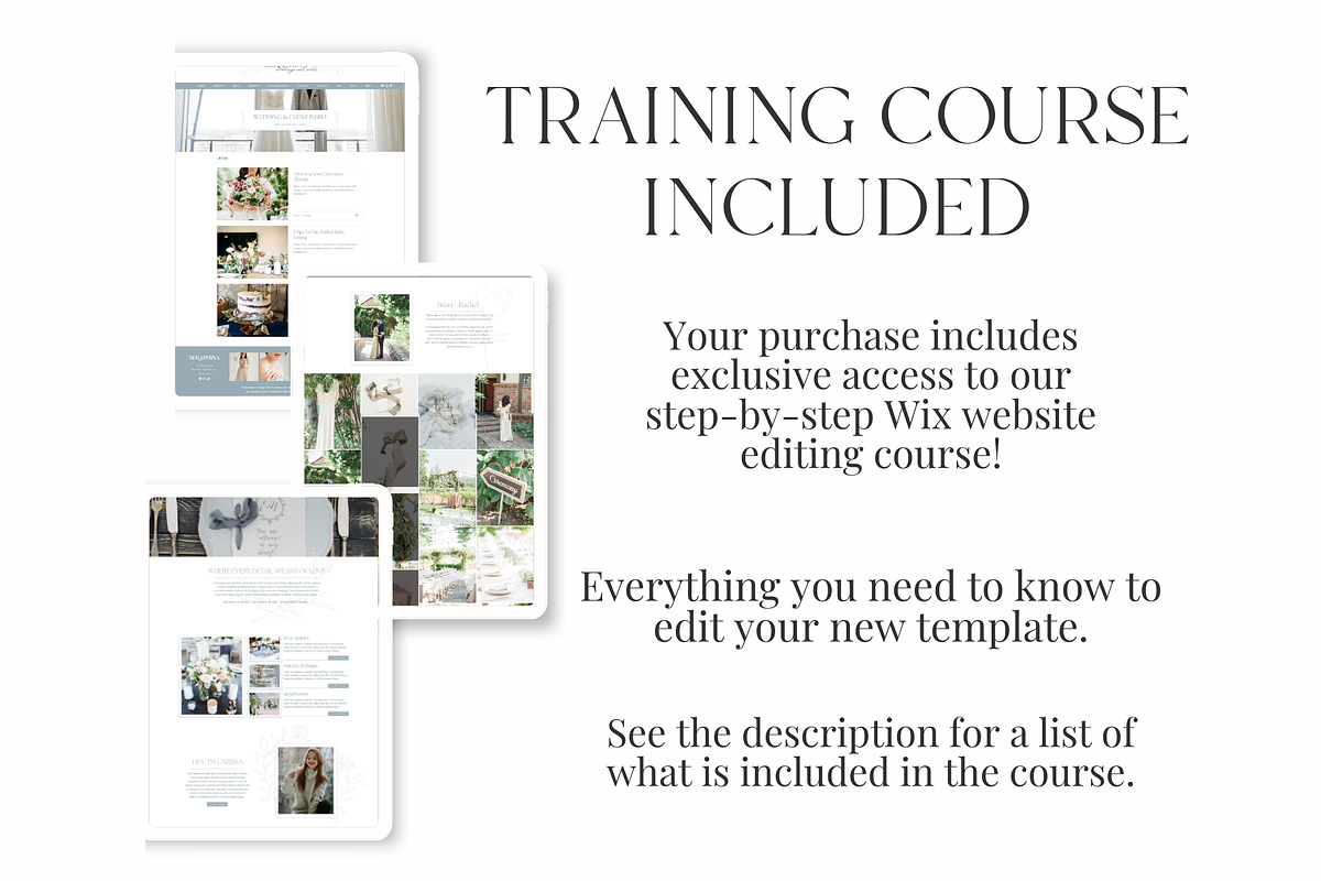 Event Planner Wix Website Template, a Wix Template by AGA Business ...