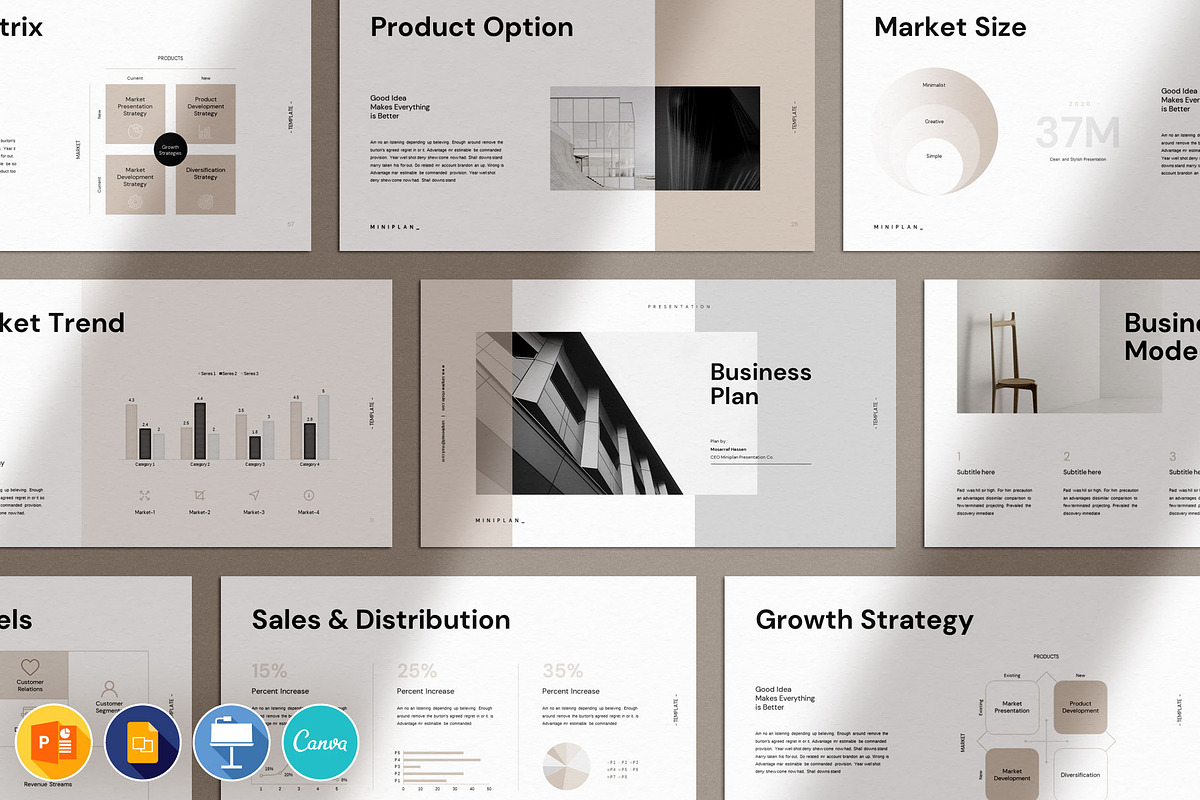 Presentation Template Big Bundle, a Presentation Template by ...