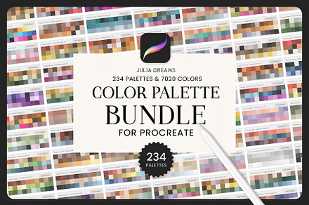 Color Palette Procreate Illustrator | Creative Market