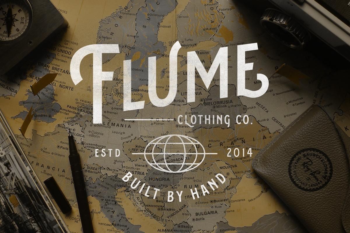 Fictoria Typeface, a Font by Ilham Herry