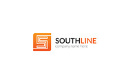 South Line Letter S Logo, a Branding & Logo Template by XpertgraphicD