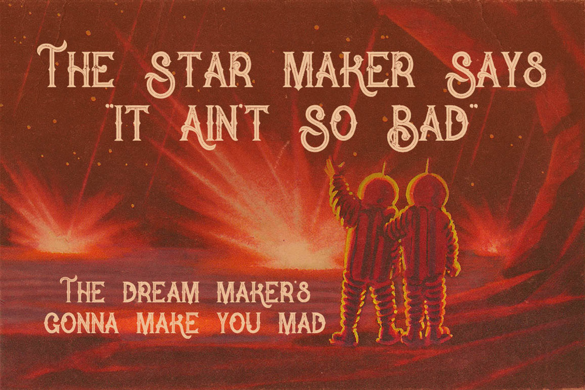 Rocket- Vintage Style Font, a Font by JumboDesign