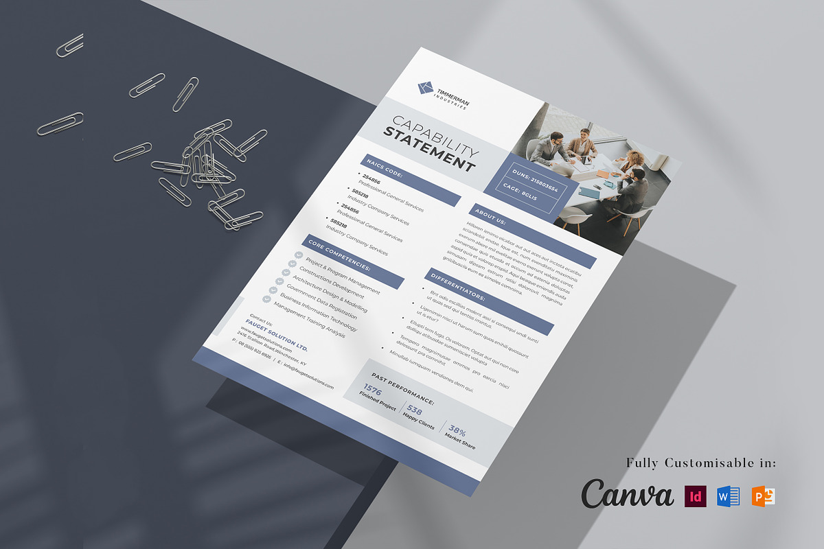 Business Capability Statement Design