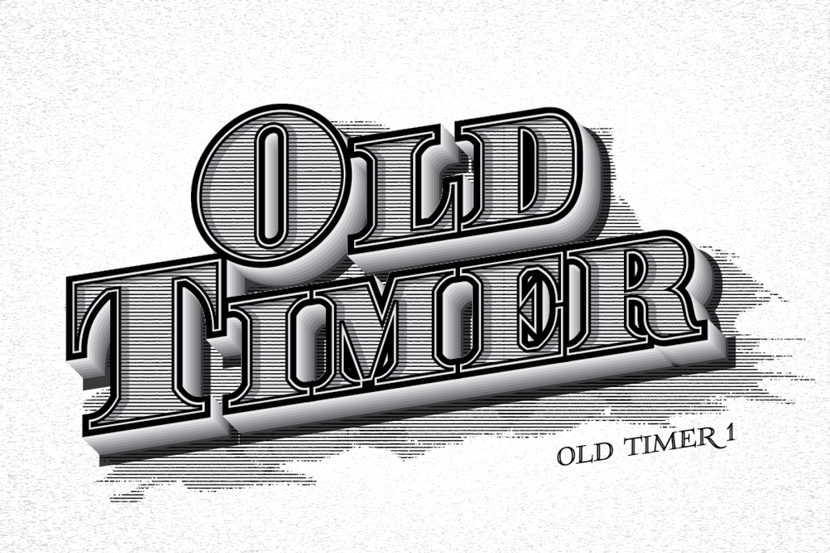 Old Timer Vintage Graphic Styles, a Layer Style Add-On by Designdell