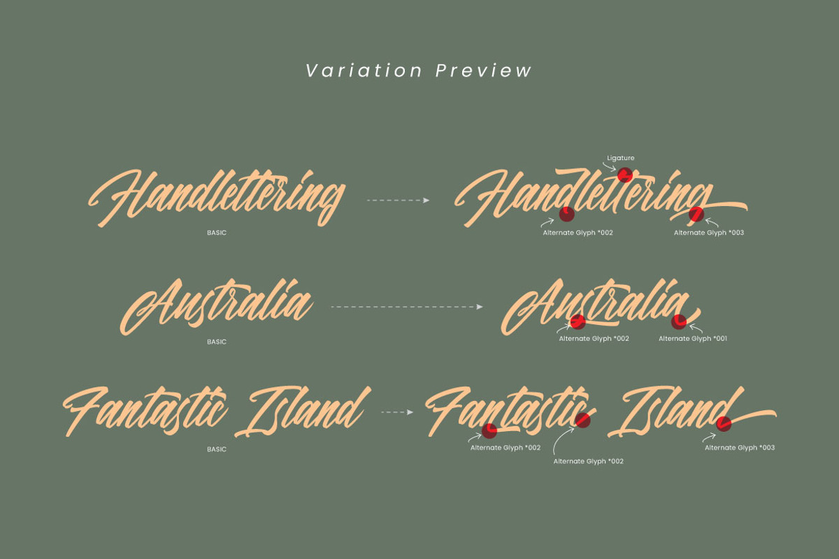 Panbers Script, a Script Font by Thirtypath Studio