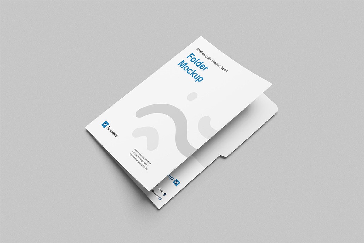 High Quality Folder Mockup, an Advertising Mockup by swsi-studio