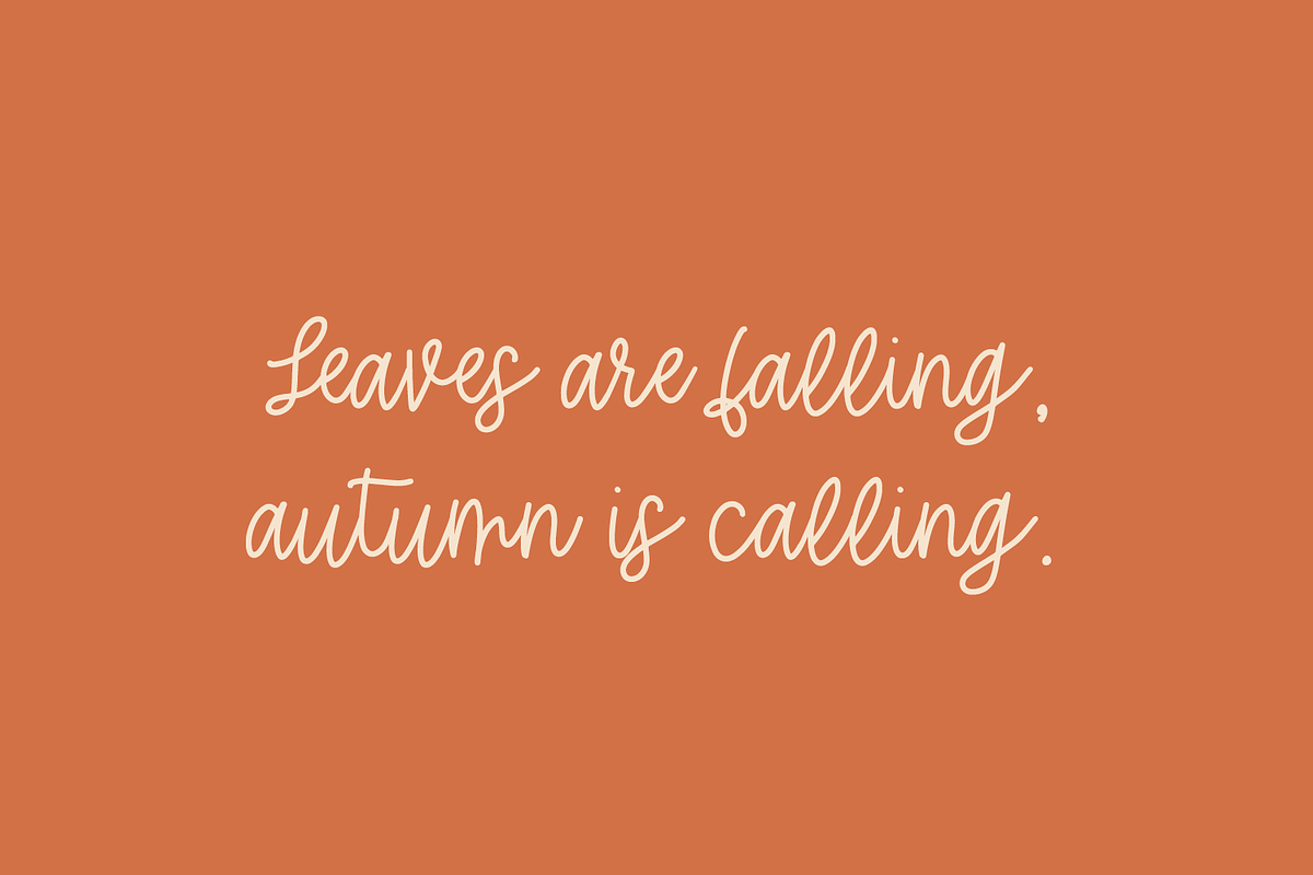 Hey Pumpkin Script Font, a Script Font by Beck McCormick