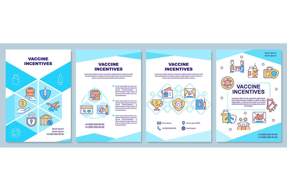 Vaccine incentives brochure template, a Brochure Template by bsd studio ...