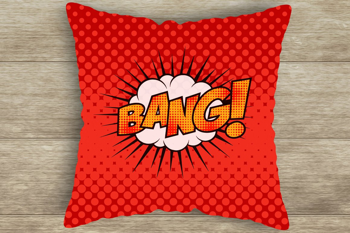 Superhero Comic Speech Bubbles, an Illustration by FrankiesDaughtersDesign