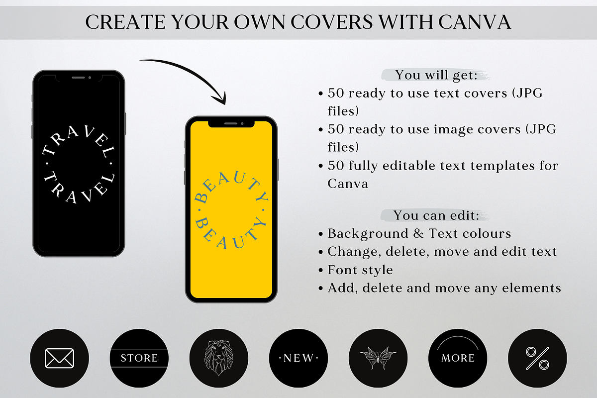 Tattoo Artist Instagram Highlights, a Social Media Template by Boltik ...