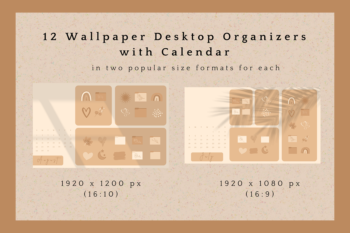 Desktop Calendar Wallpaper Organizer