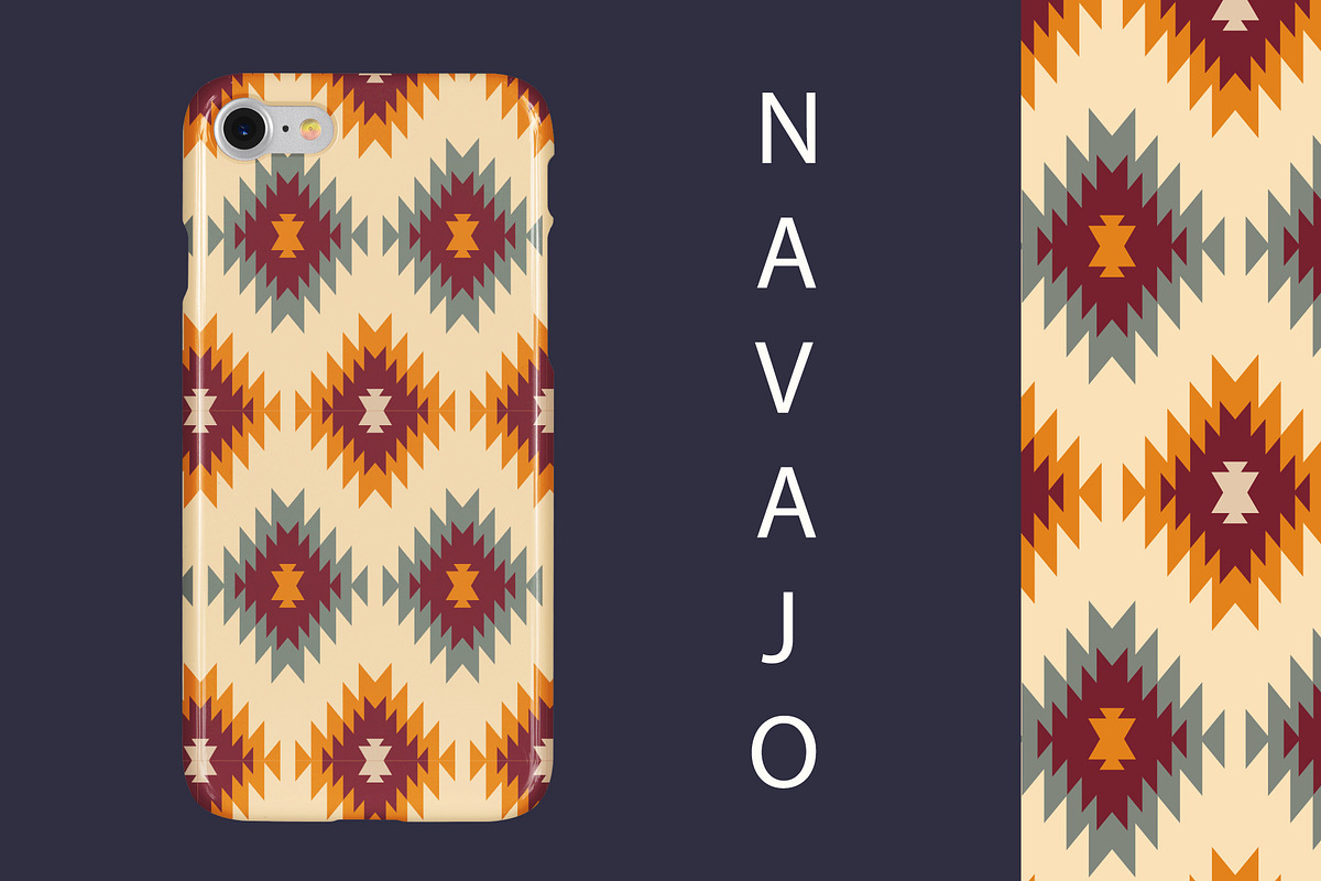 22 Southwestern Navajo Patterns Pack, a Pattern Graphic by Katrinelly