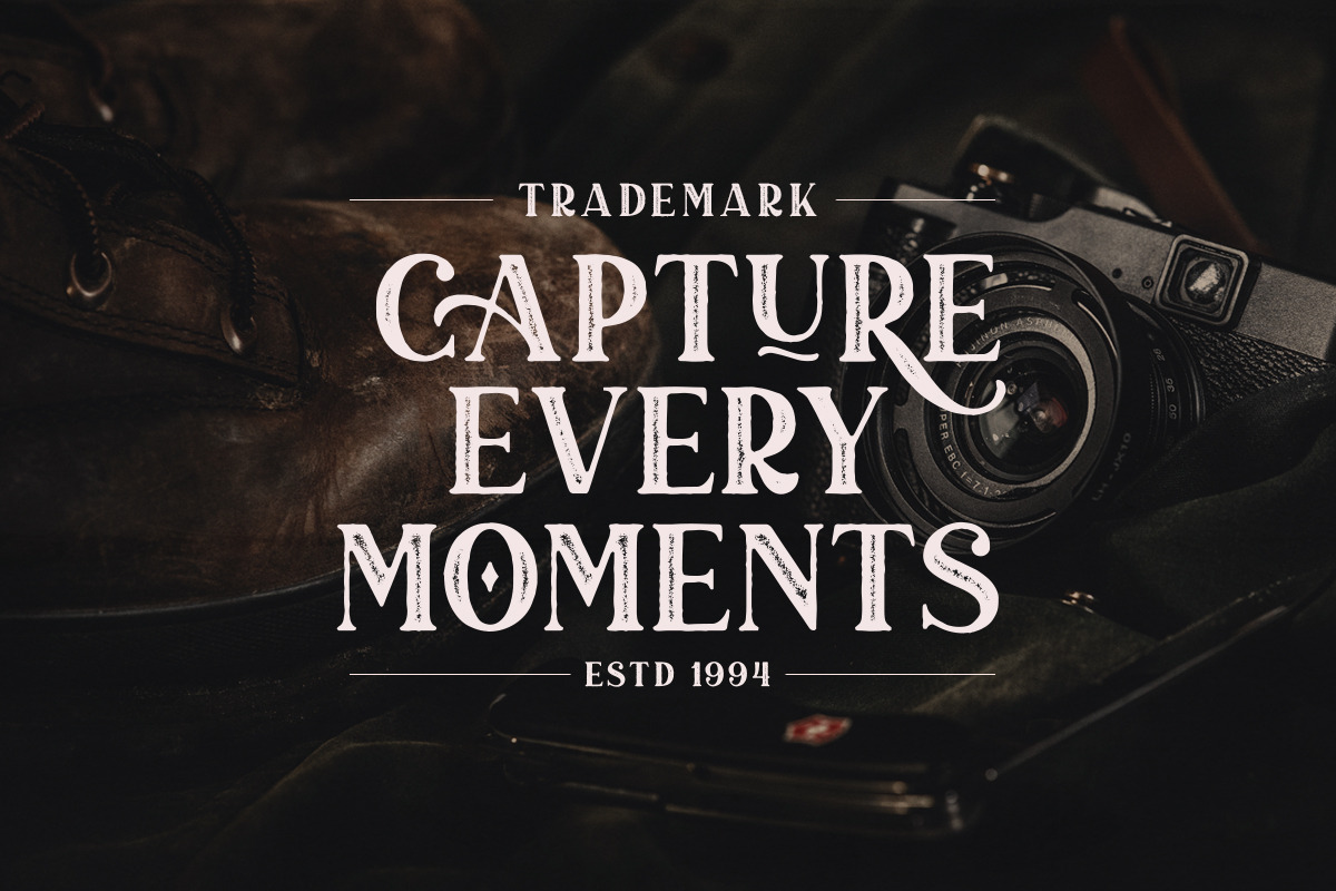 Duarose Serif - Vintage Version, a Serif Font by Sarid Ezra