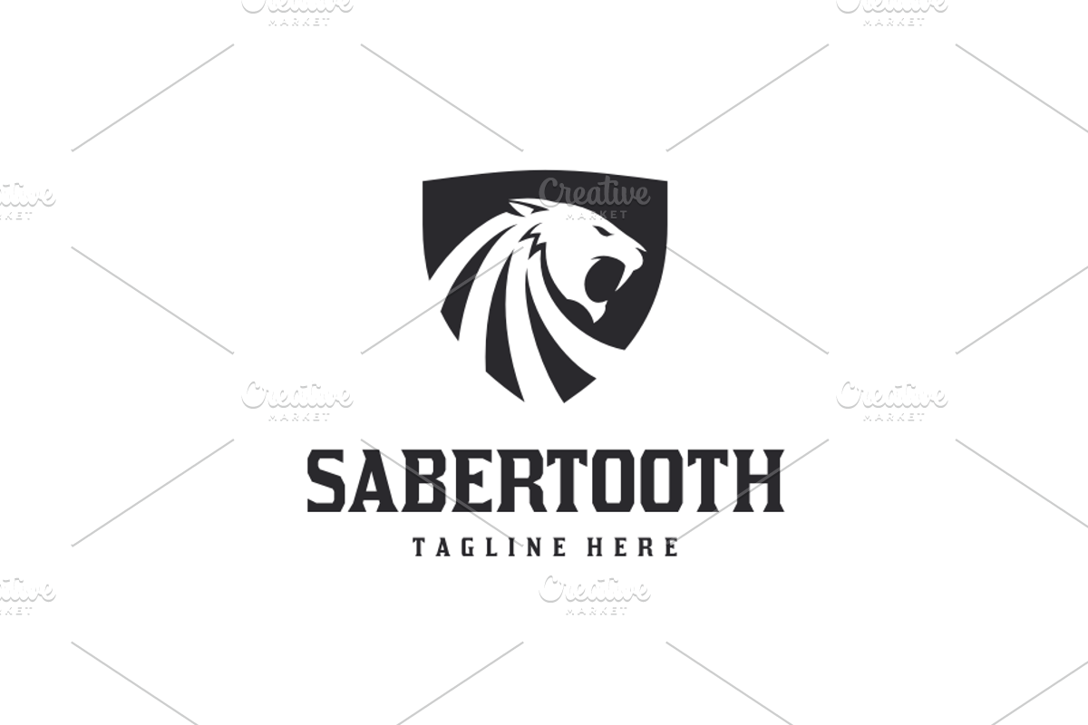 Sabertooth Logo, a Branding & Logo Template by yopie