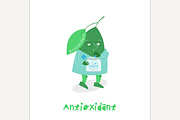 Antioxidant. Cartoon character | Icons ~ Creative Market