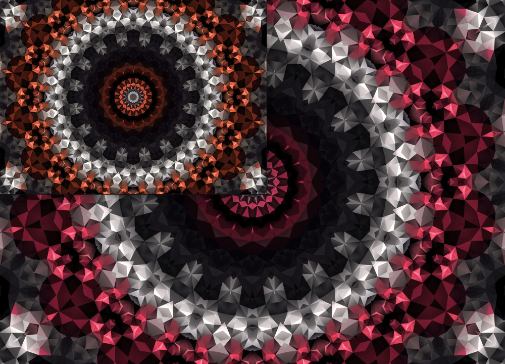 Seamless pattern Kaleidoscope, a Pattern Graphic by Futurel