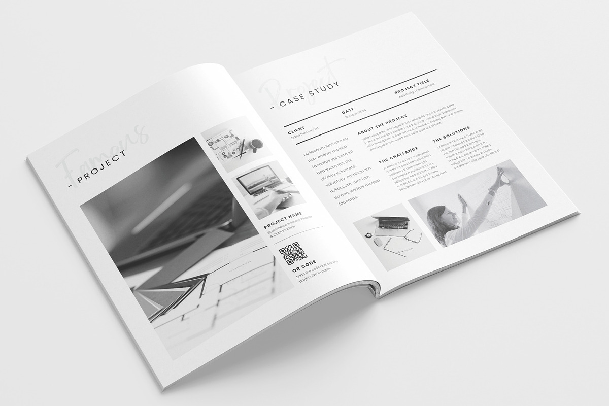 Business Proposal Template, Canva