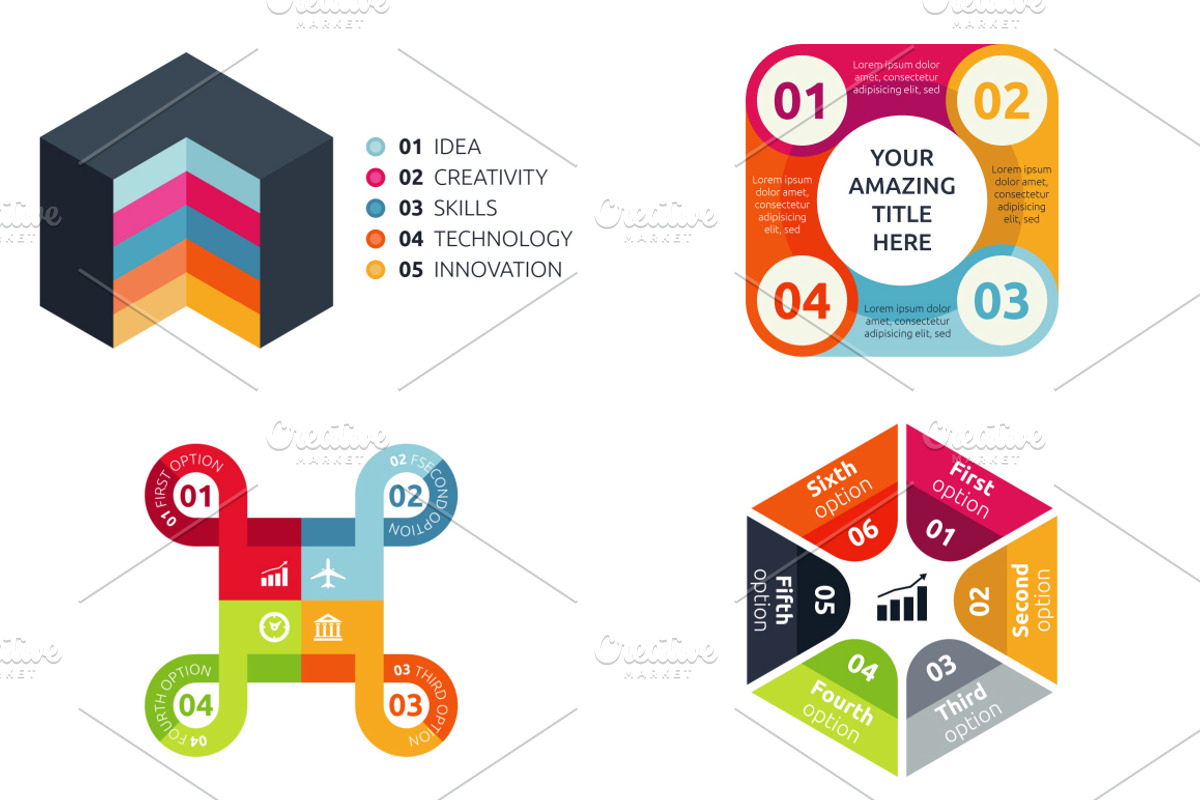 Flexible Infographic Bundle 60% OFF, a Presentation Template by ...