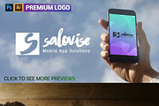 Mobile Application Logos, a Branding & Logo Template by Graphicspixel