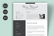 Resume Maria, a Resume Template by Estartshop