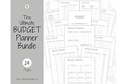 Budget Planner Printable BUNDLE!