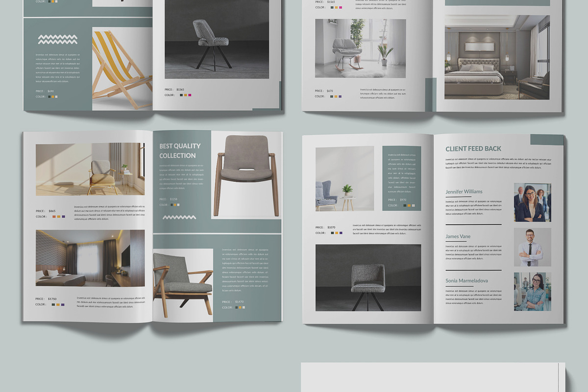 Best Product Catalog Design Template